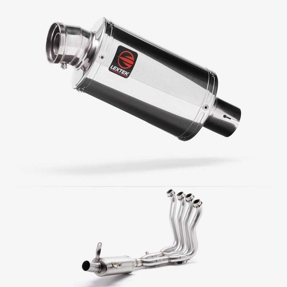 Lextek Stainless Steel OP4 Low Level Exhaust System for Suzuki GSX-S 1 ...